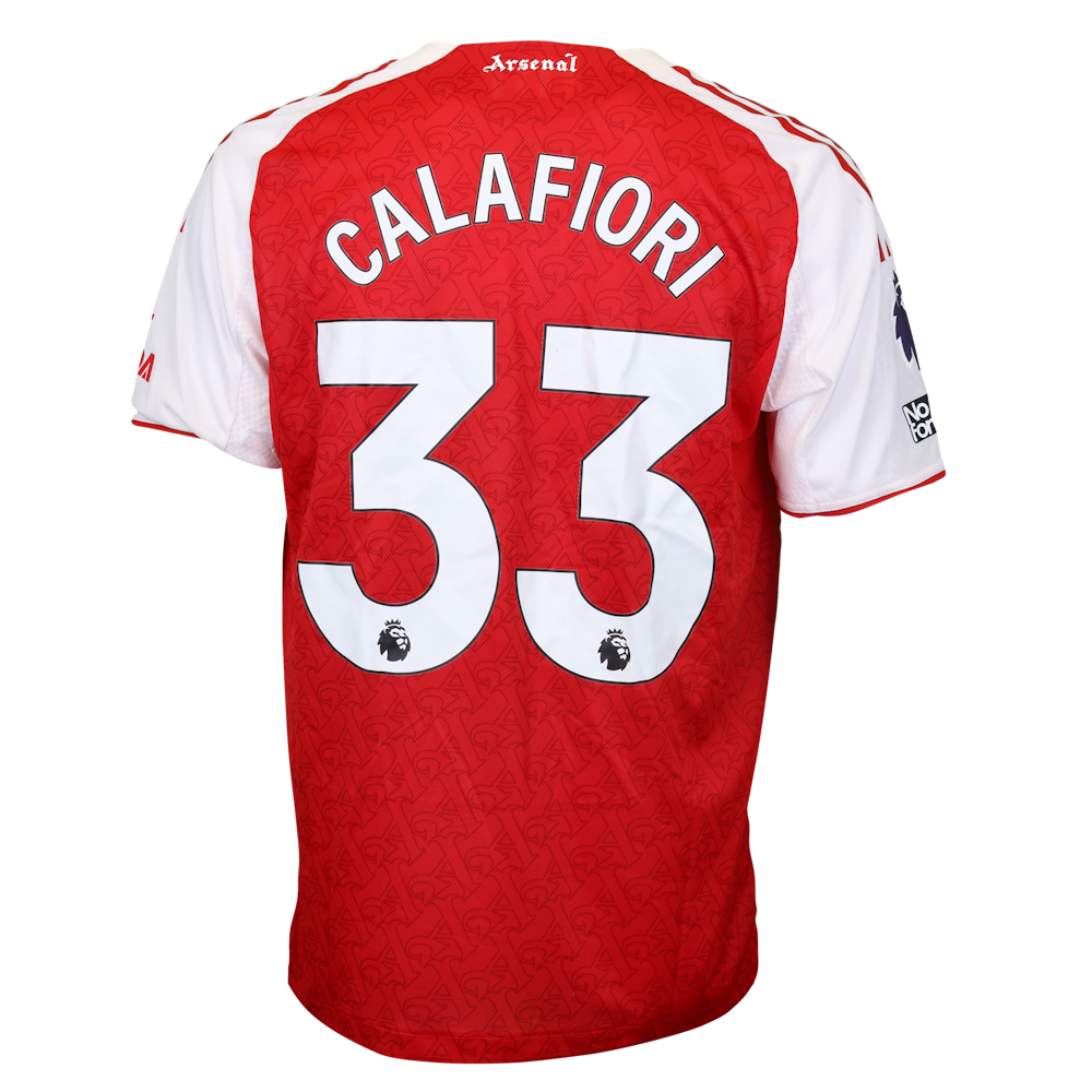 Riccardo Calafiori | Newcastle United - Arsenal | MatchWornShirt