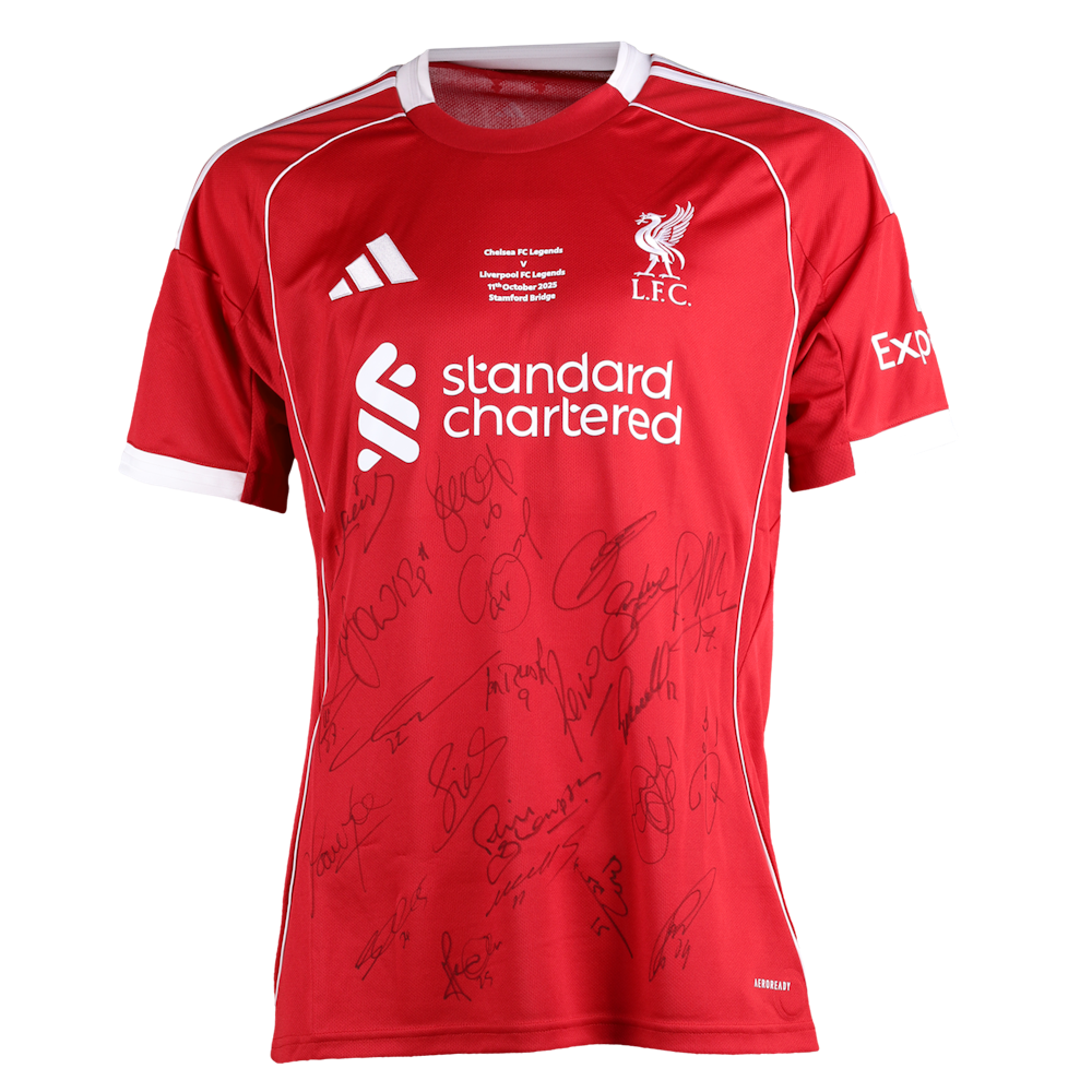 Squad Signed Shirt - 1 | Liverpool FC