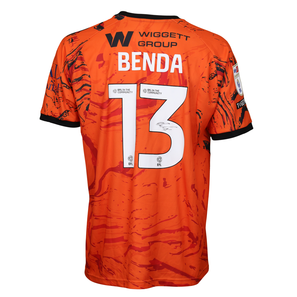 Steven-Andreas Benda | Millwall - West Bromwich Albion | MatchWornShirt