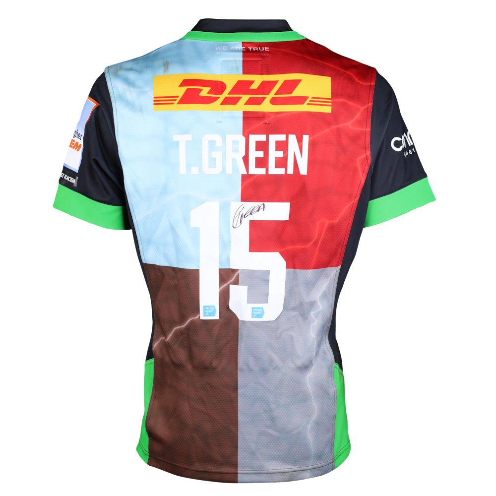 Tyrone Green | Harlequins - Saracens | MatchWornShirt