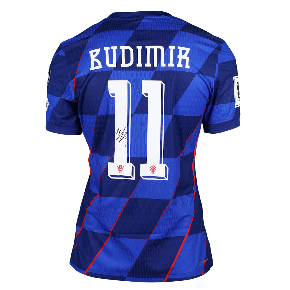 Ante Budimir | Croatia - Gibraltar | MatchWornShirt