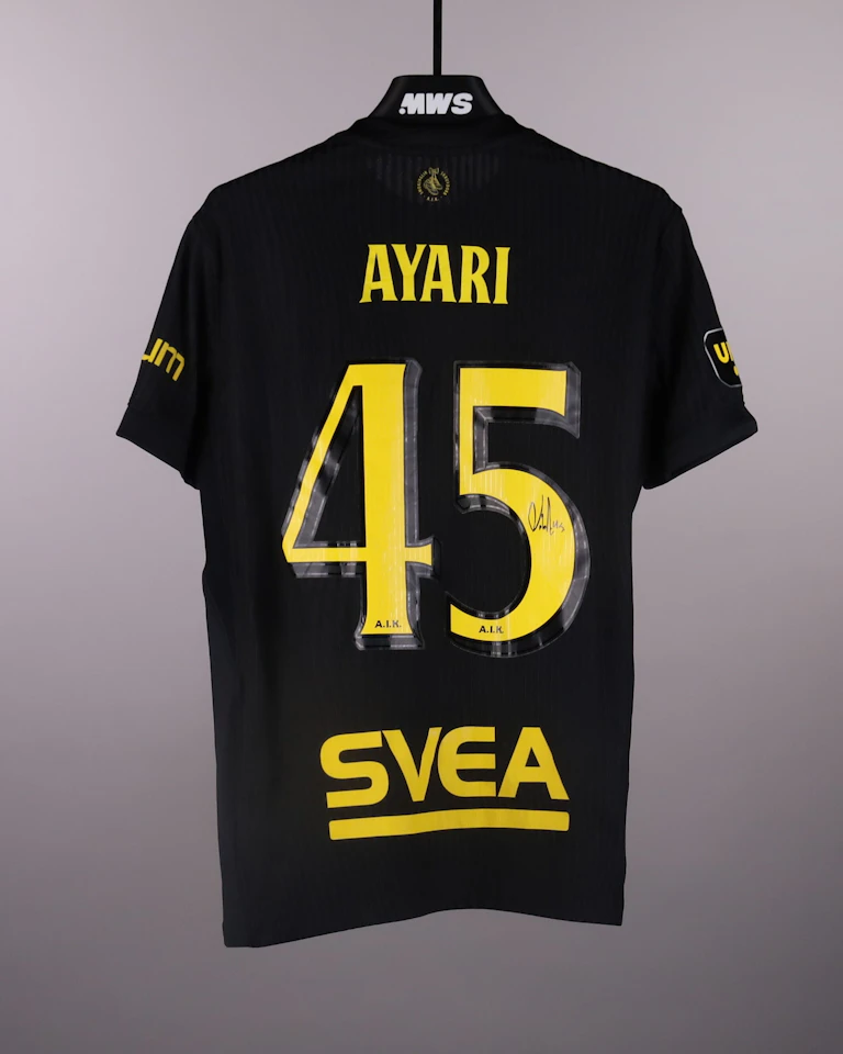 Taha Ayari | Hammarby - AIK | MatchWornShirt