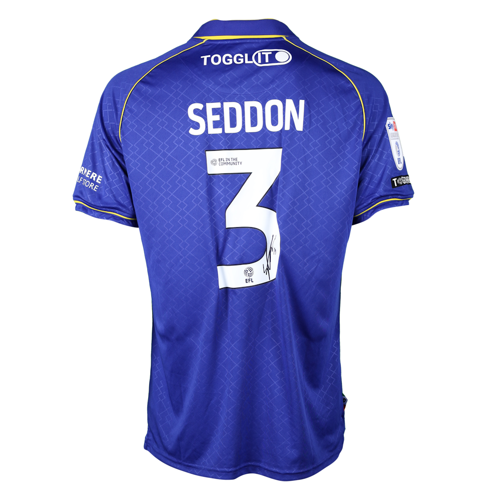 Steve Seddon | AFC Wimbledon - Burton Albion | MatchWornShirt