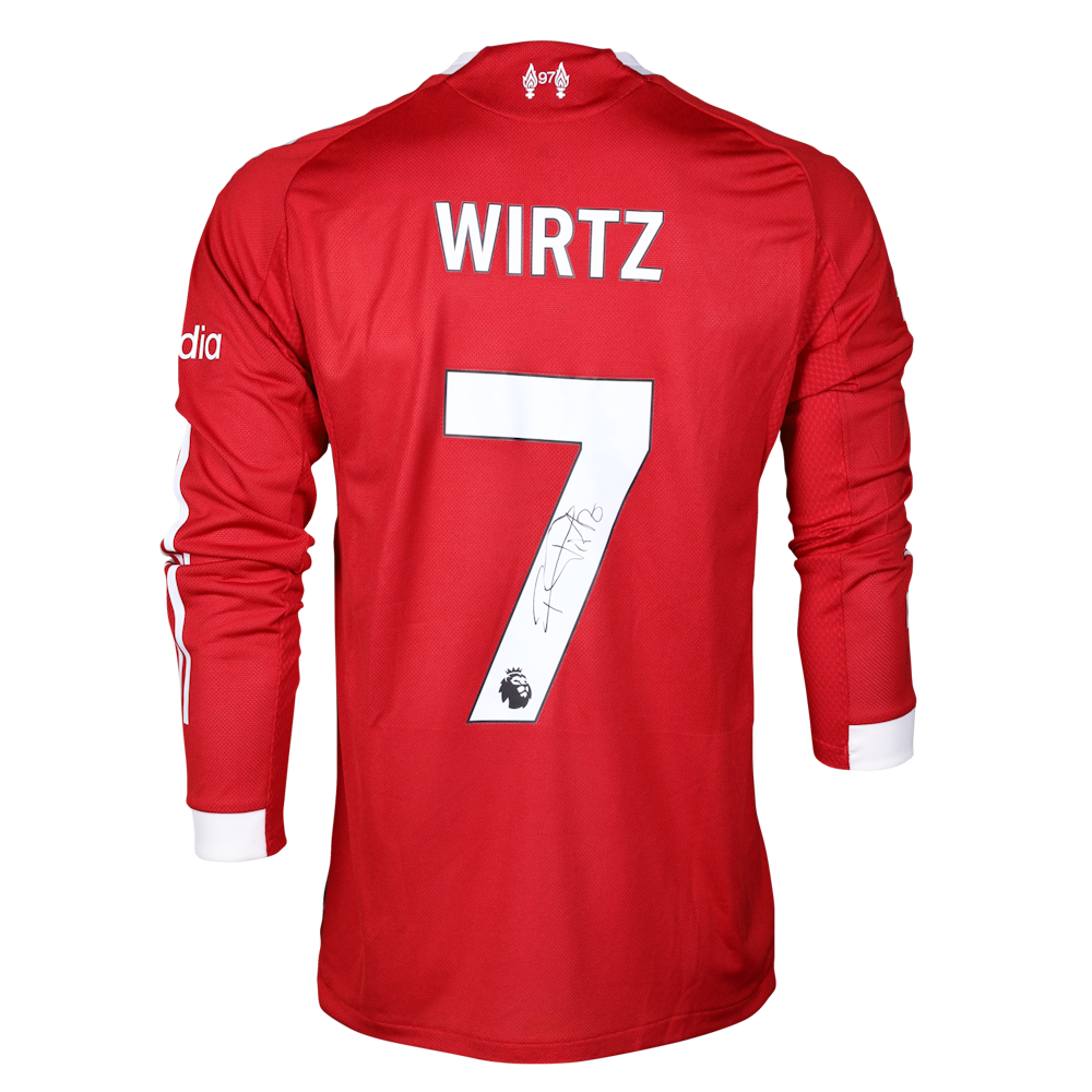 Florian Wirtz | Liverpool - Aston Villa | MatchWornShirt