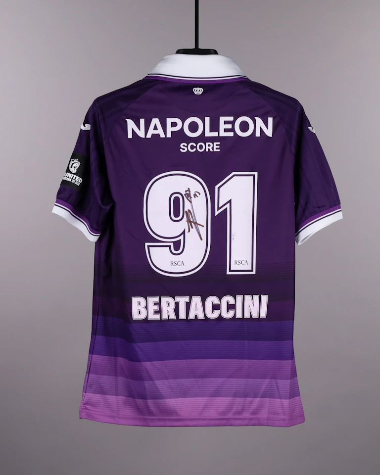 Adriano Bertaccini | RSC Anderlecht | La Louvière - RSC Anderlecht ...