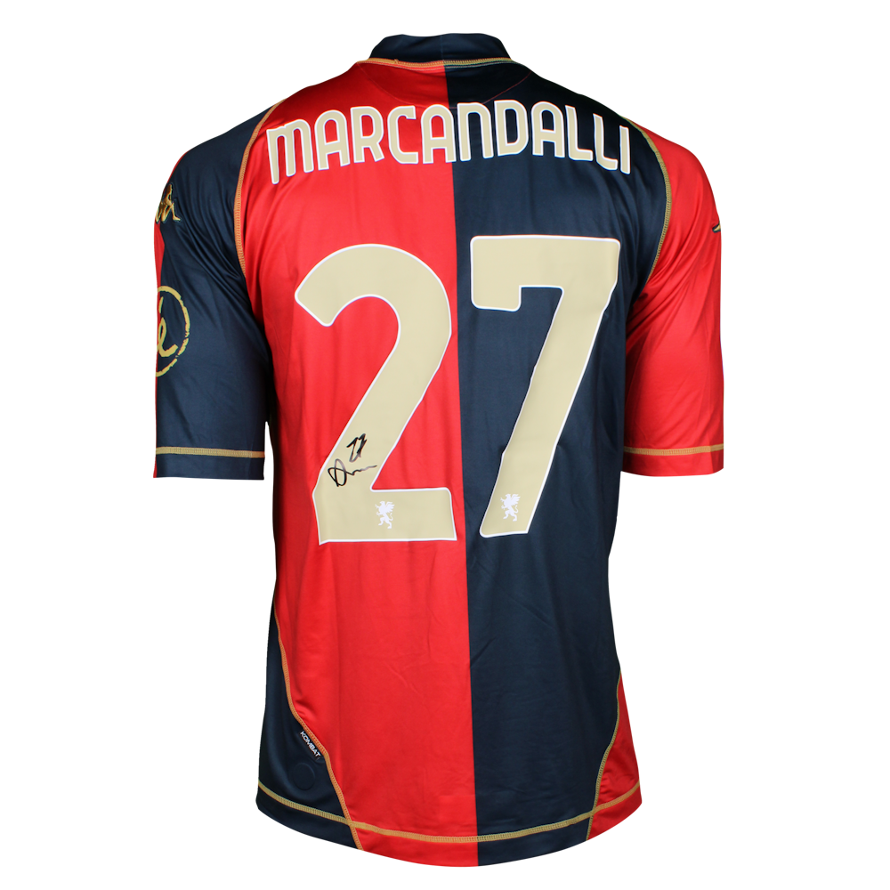 Alessandro Marcandalli | shirt + shorts | Genoa CFC - Hellas Verona FC ...