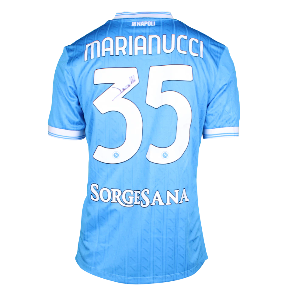 Luca Marianucci | Napoli - Juventus FC | MatchWornShirt