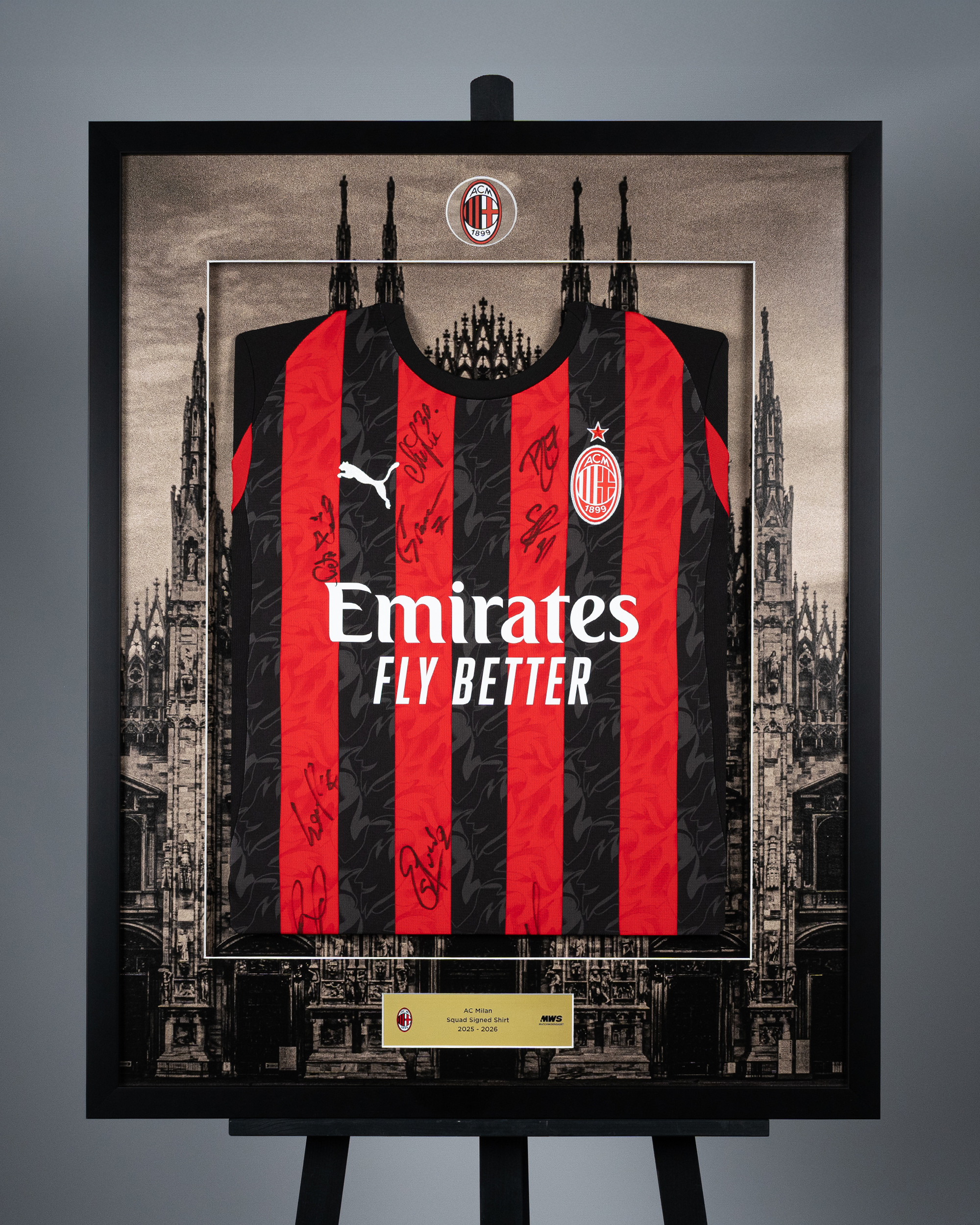 AC Milan Limited Edition Frame | MatchWornShirt