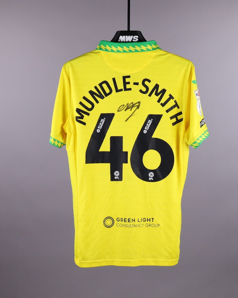 Errol Mundle-Smith | Sheffield United - Norwich City | MatchWornShirt