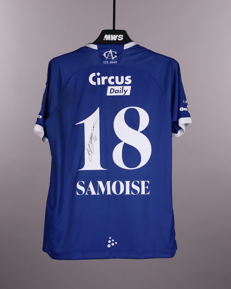 Matisse Samoise | KAA Gent - Royal Antwerp FC | MatchWornShirt