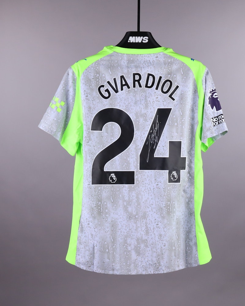 Joško Gvardiol | Crystal Palace - Manchester City | MatchWornShirt