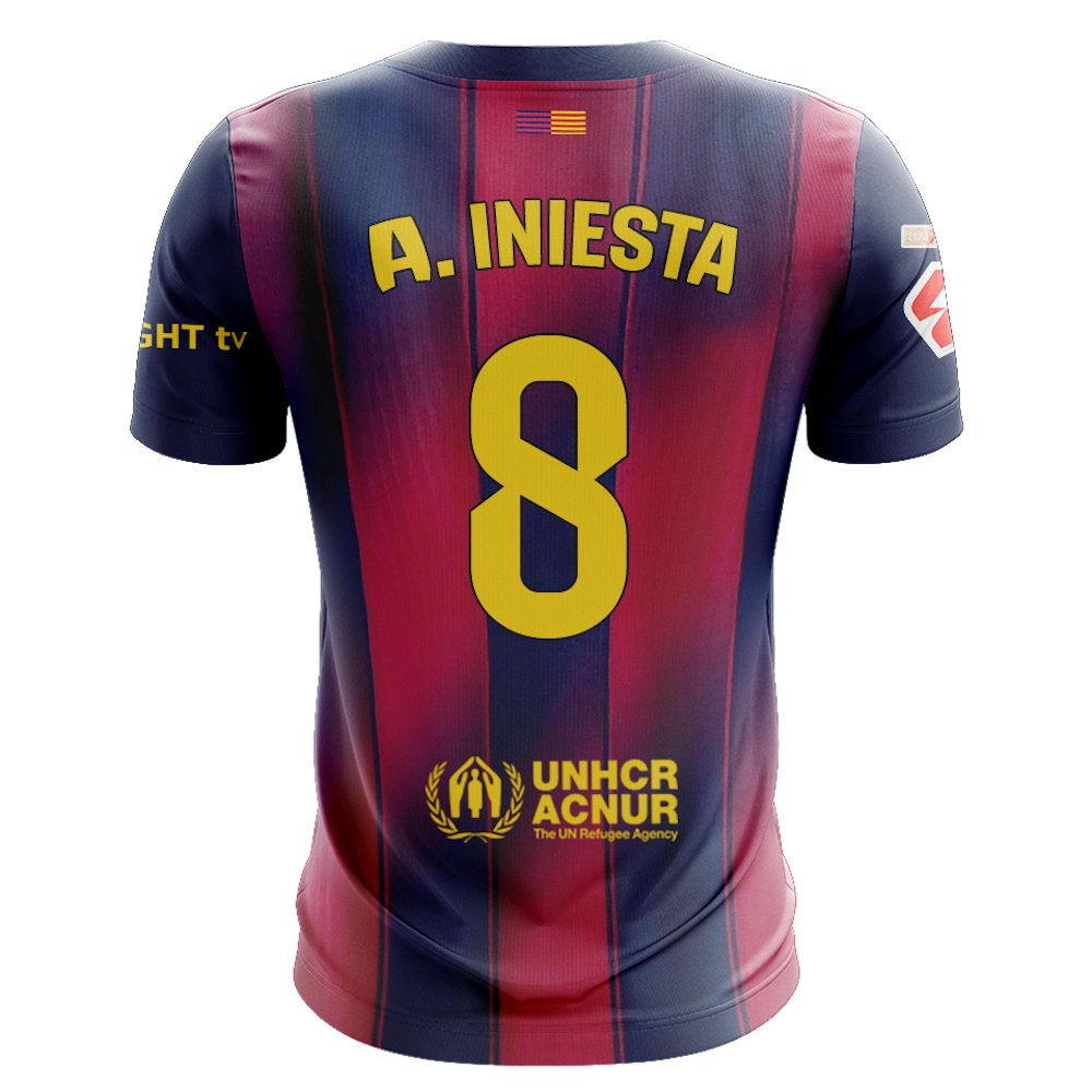 Andrés Iniesta | MatchWornShirt