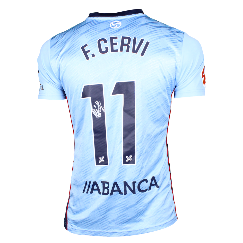 Franco Cervi | RC Celta - Valencia CF | MatchWornShirt