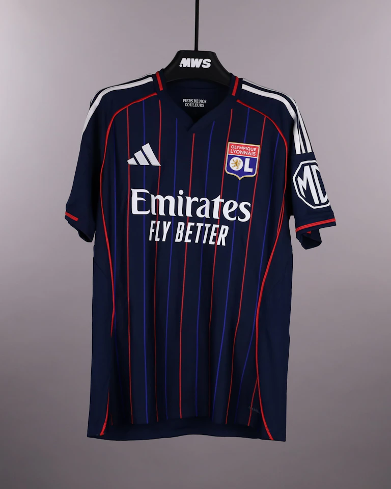 Ruben Kluivert | AS Monaco - Olympique Lyonnais | MatchWornShirt
