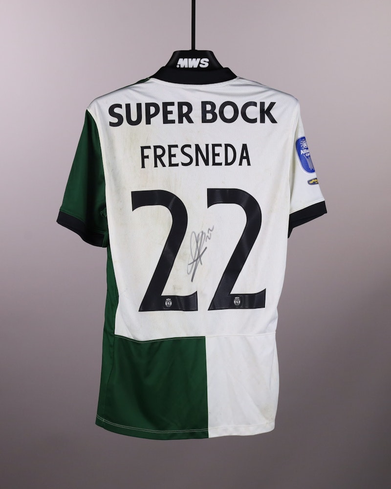 Iván Fresneda | Sporting CP - Vitória SC | MatchWornShirt