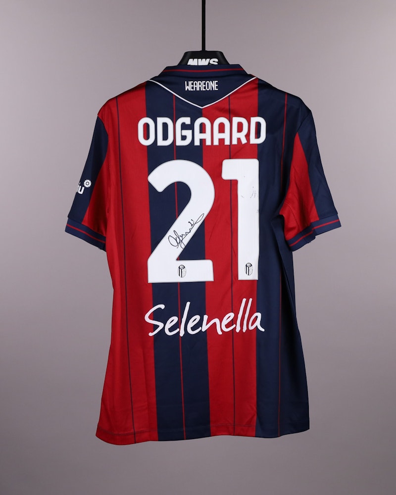 Jens Odgaard | Bologna Fc 1909 - Atalanta BC | MatchWornShirt