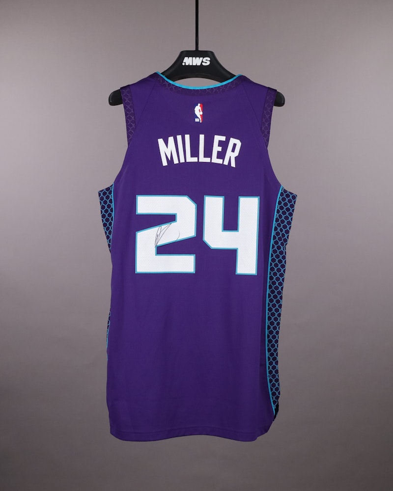 Brandon Miller | Charlotte Hornets - Indiana Pacers | MatchWornShirt