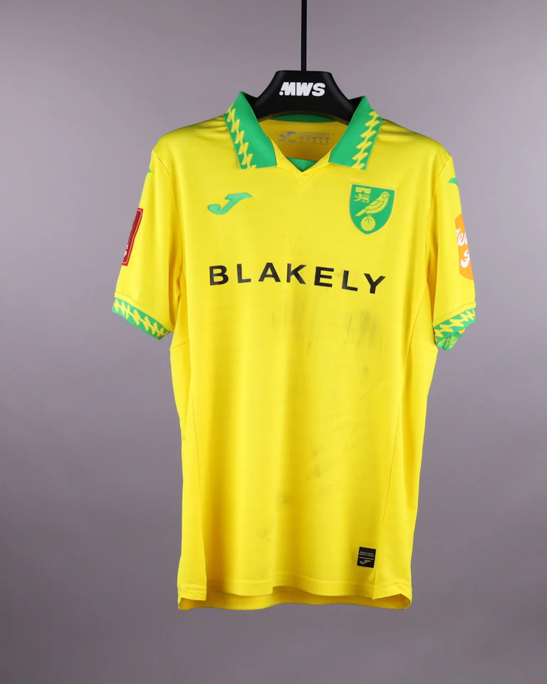Errol Mundle-Smith | Norwich City - Walsall | MatchWornShirt