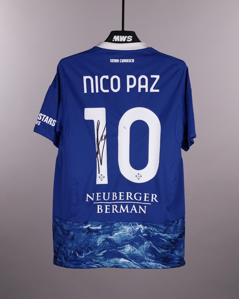 Nico Paz | Como 1907 - AC Milan | MatchWornShirt