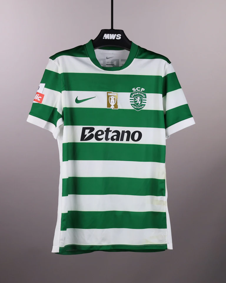 Iván Fresneda | Sporting CP - Casa Pia AC | MatchWornShirt
