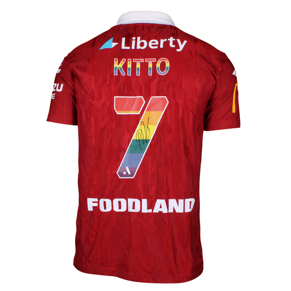 Ryan Kitto | Adelaide United - Melbourne Victory | MatchWornShirt
