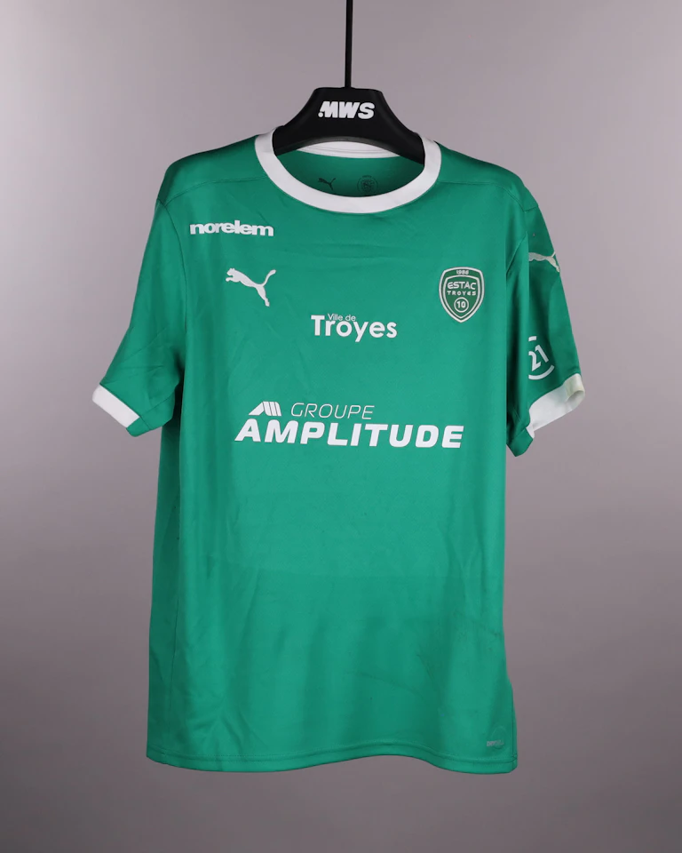 Hillel Konaté | ESTAC Troyes - Stade de Reims | MatchWornShirt