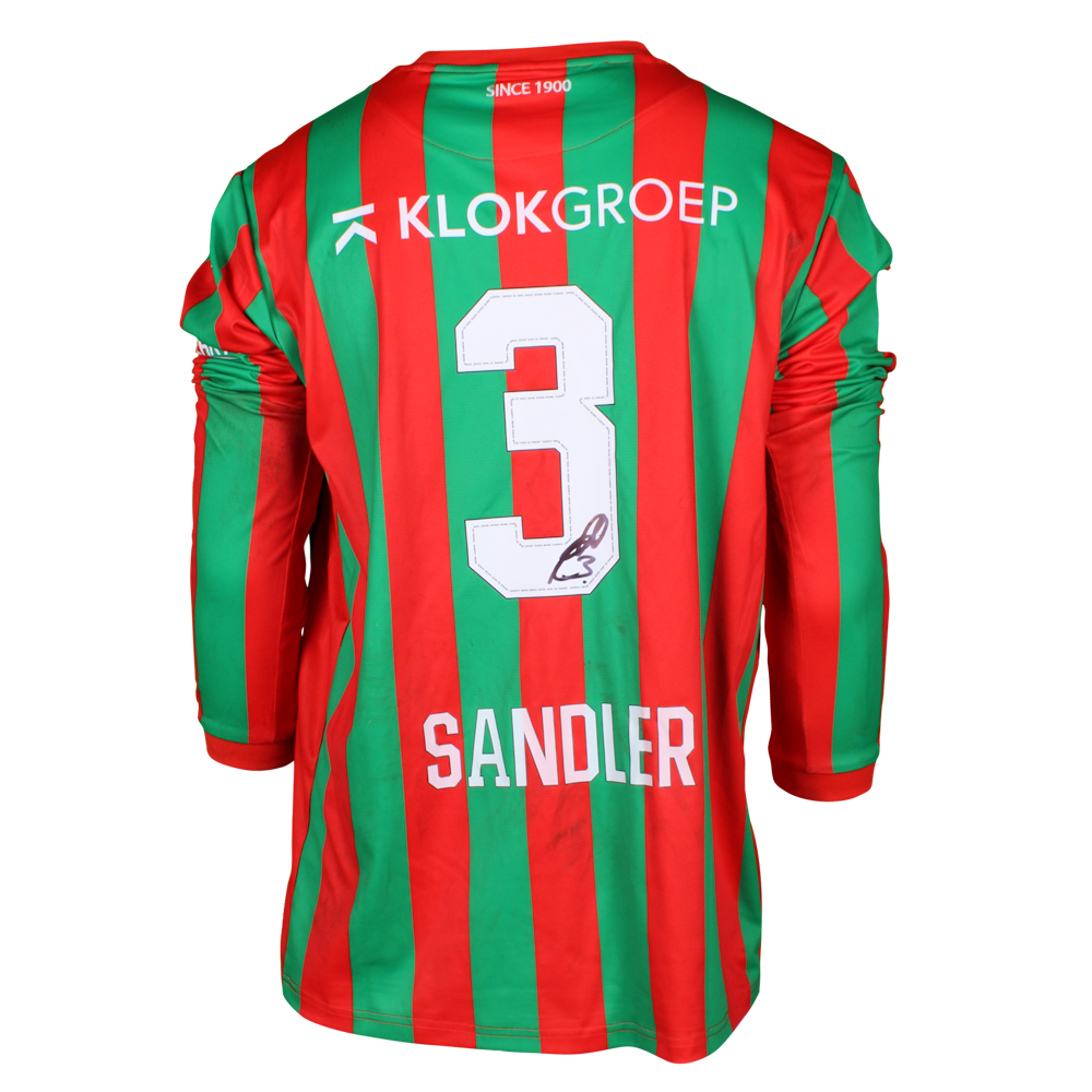 Philippe Sandler | NAC Breda - NEC | MatchWornShirt
