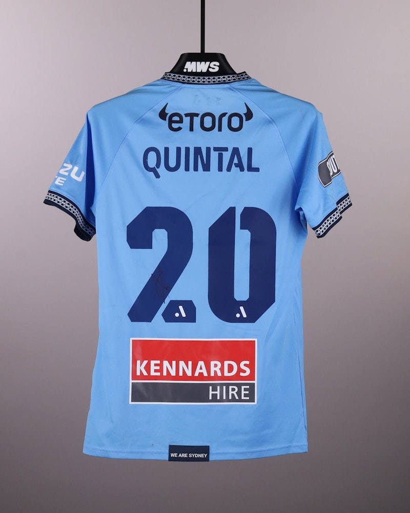 Tiago Quintal | Sydney FC - Wellington Phoenix | MatchWornShirt