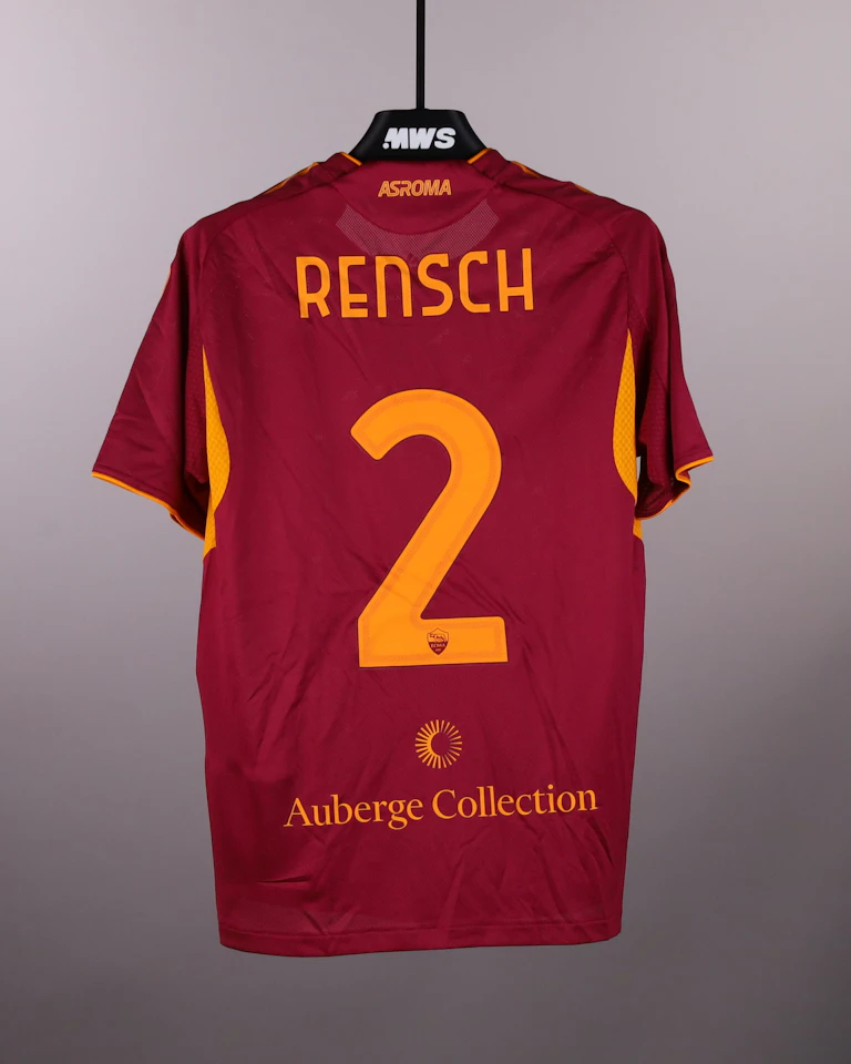 Devyne Rensch | AS Roma - Torino FC | MatchWornShirt