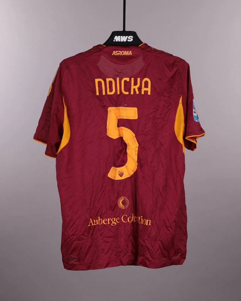 Obite Evan N'Dicka | Lazio - AS Roma | MatchWornShirt
