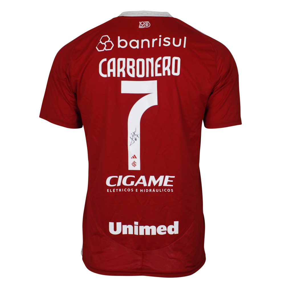 Johan Stiven Carbonero Balanta | Internacional - Grêmio | MatchWornShirt