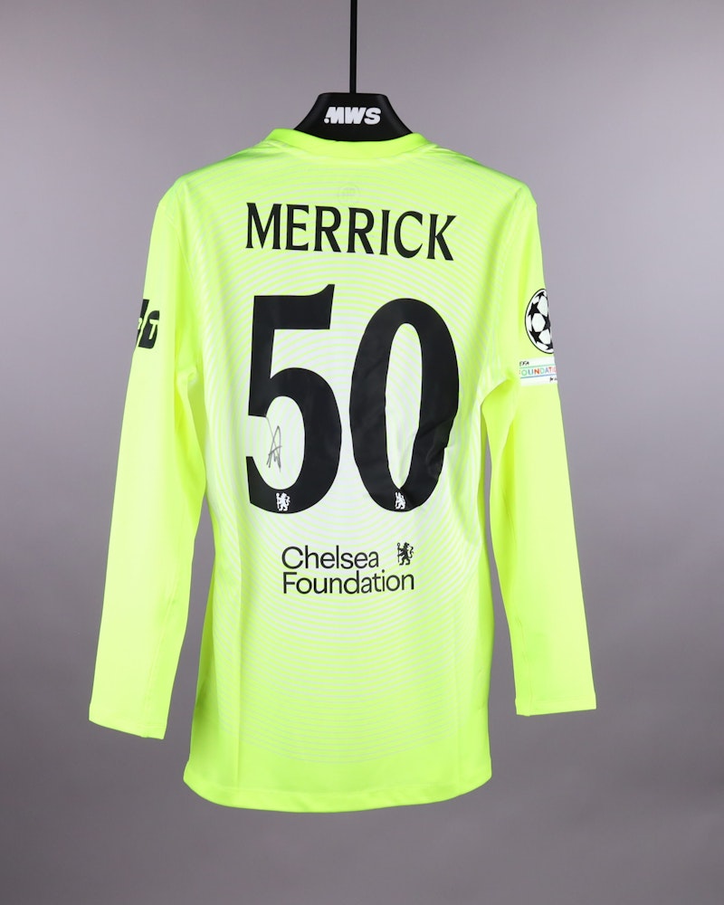 Max Merrick | Napoli - Chelsea | MatchWornShirt