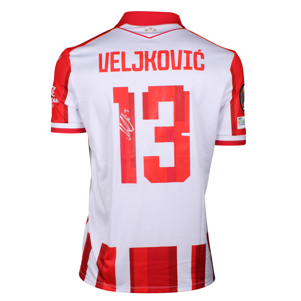 Milos Veljkovic | Malmö FF - FK Crvena zvezda | MatchWornShirt
