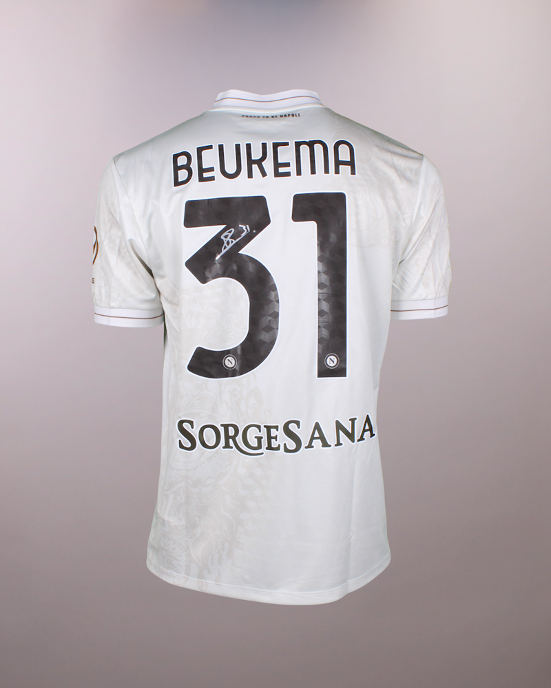 Sam Beukema | Genoa CFC - Napoli | MatchWornShirt