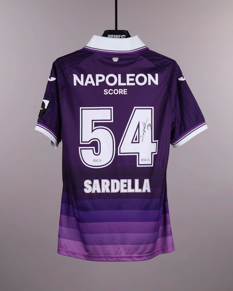 Killian Sardella | RSC Anderlecht - OH Leuven | MatchWornShirt