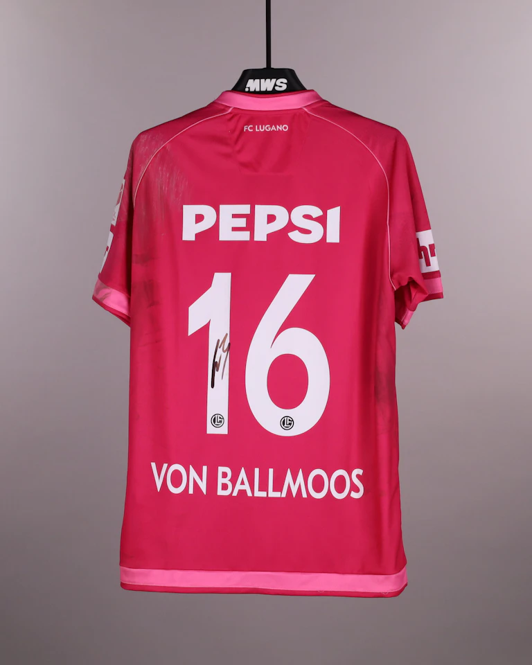 David von Ballmoos | FC Lugano - FC Luzern | MatchWornShirt