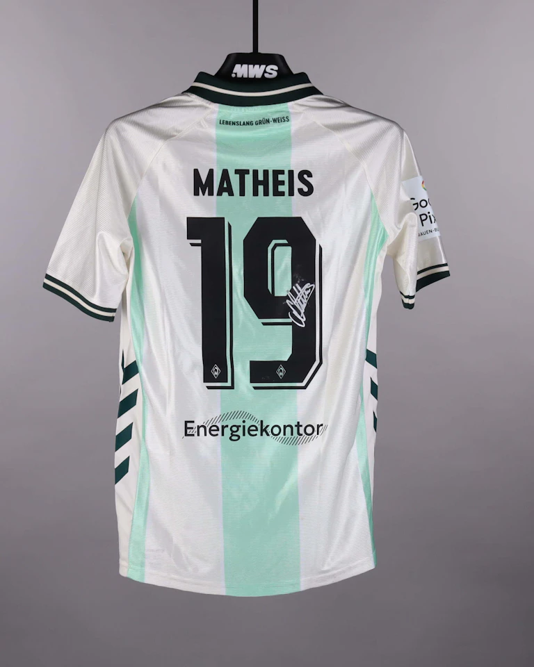 Saskia Matheis | Werder Bremen W - SGS Essen W | MatchWornShirt