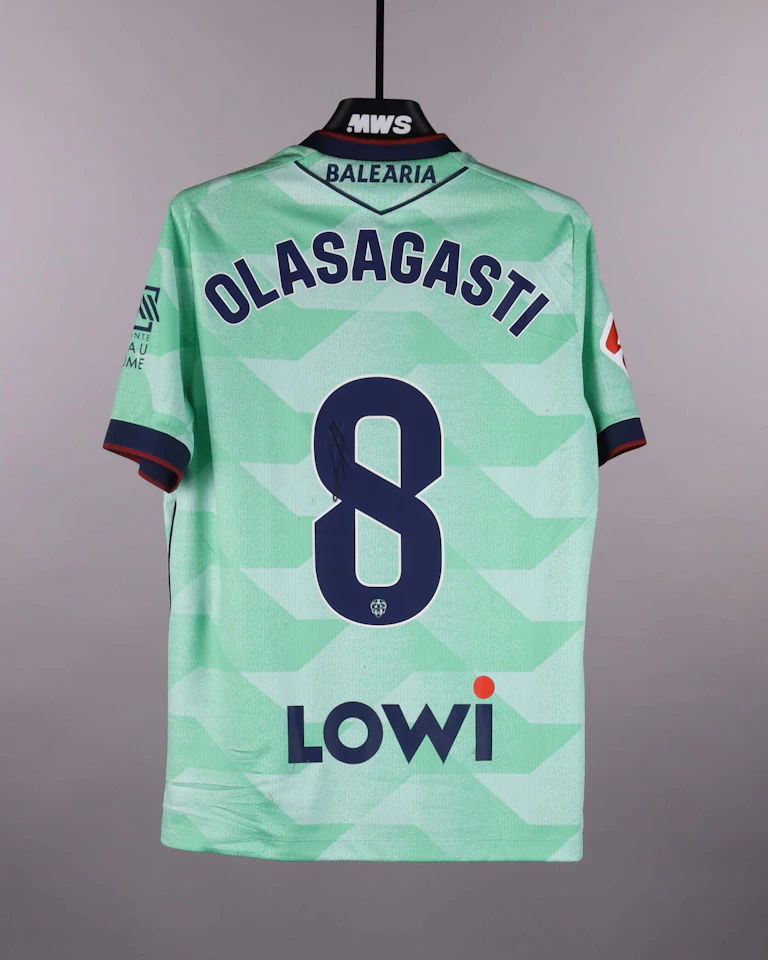 Jon Olasagasti | Athletic Club vs. Levante UD | MatchWornShirt