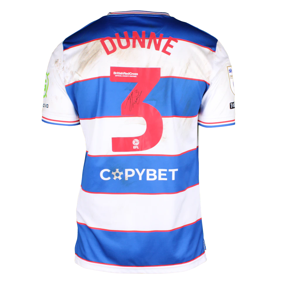 Jimmy Dunne | Queens Park Rangers | MatchWornShirt